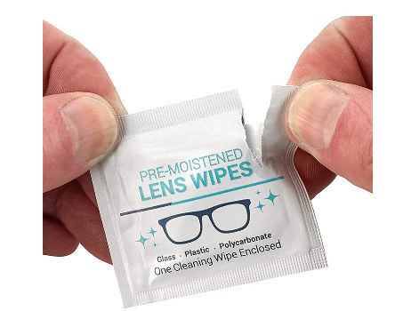 Protector Eyeglasses Wipes Optical Lens Glass Wet Wipe Mobile Phone Wet ...