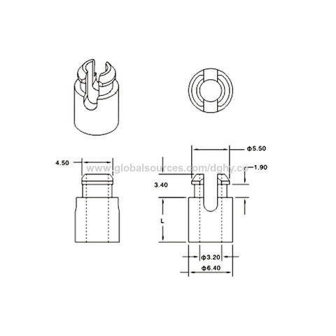 China SS4 Series Factory Customized Multiple Sizes Plastic Nylon Pcb ...