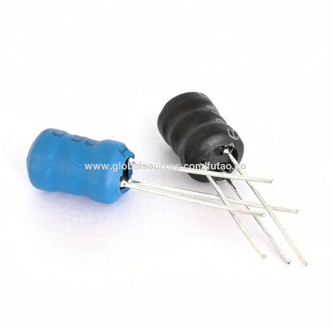 China 3 Pin Radial Leaded Inductor Ferrite Drum Core Inductor For ...