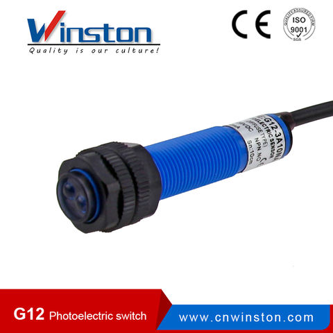 China G12 electric 12v dc optical Photoelectric sensor switch on Global ...