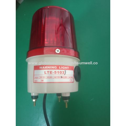 China LED Blinking flash warning light 220V 110V on Global Sources,LED ...