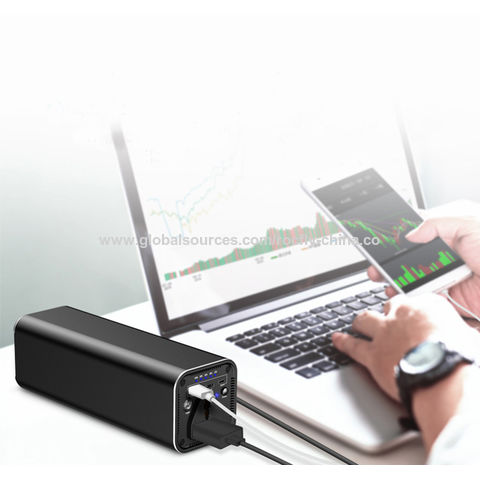 China Portable usb c laptop power bank AC Outlet Portable Laptop Power ...