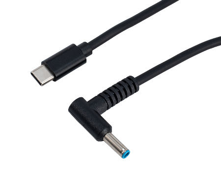 China USB C laptop charging cord, USB-C to DC 4.5*3.0mm blue tip cable ...