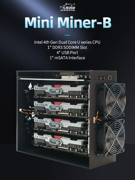 China Hot Selling Mini Miner PC Host Support 4* RTX 3060 3070 3080 3090 ...
