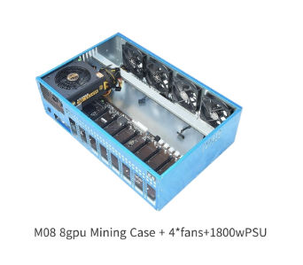 China Eth Mining Frame Rig Graphics Case 8 GPU Graphic Card Motherboard ...