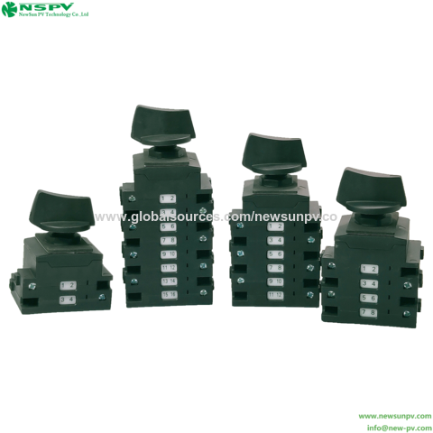 China Electrical DC21B isolating switch max40Amp for PV combiner box ...