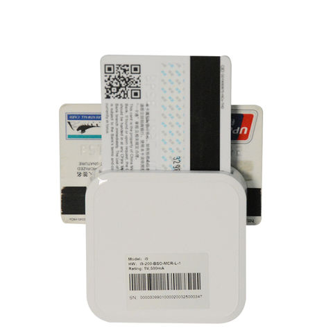 China EMV credit card PCI portable Bluetooth magnetic msr mini nfc card ...