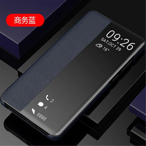 China Side Window Phone Case Smart Window Phone Case Flip Leather Case ...