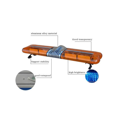 China Factory Supply 12V 24V Rooftop Security Vehicle Light Bars Safety ...