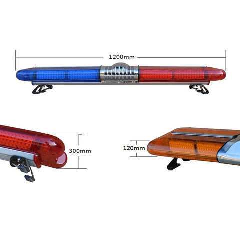 China Factory Supply 12V 24V Rooftop Security Vehicle Light Bars Safety ...