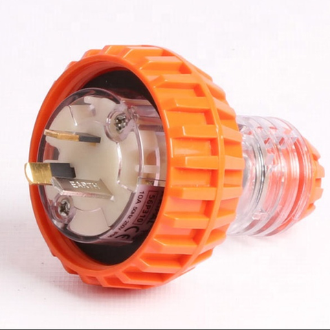 China Outdoor Electrical Weatherproof Waterproof Flat Industrial Plug ...