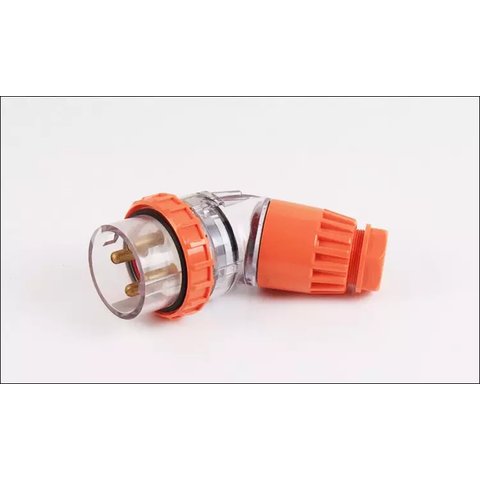 China Outdoor Electrical Weatherproof Waterproof Flat Industrial Plug ...