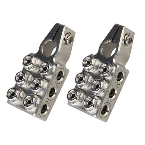 China 6*0/4ga car battery terminal clamp Custom precision metal Auto ...