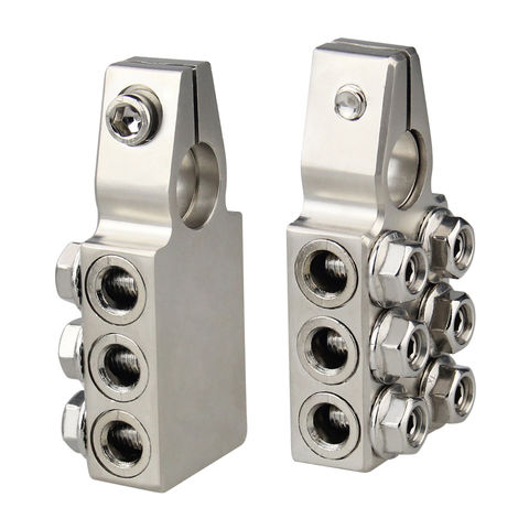 China 6*0/4ga car battery terminal clamp Custom precision metal Auto ...