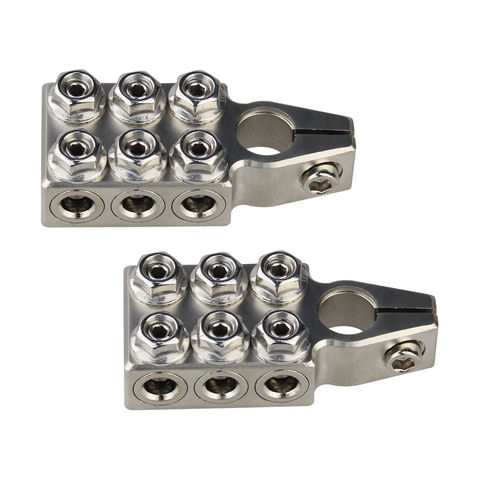 China 6*0/4ga car battery terminal clamp Custom precision metal Auto ...