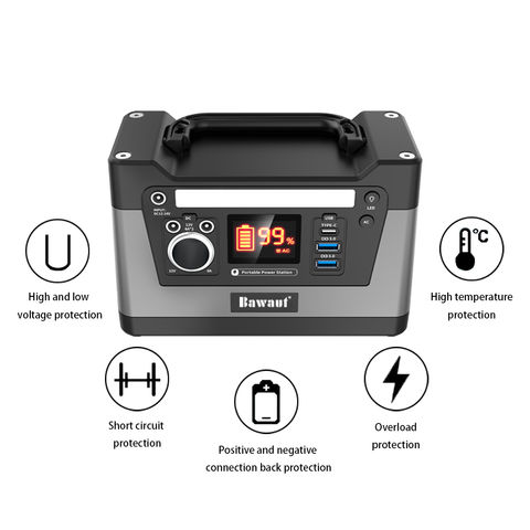 China Portable Power Station 100W 100Wh 110V 220V Lifepo4 Battery Pack DC AC USB For Home ...