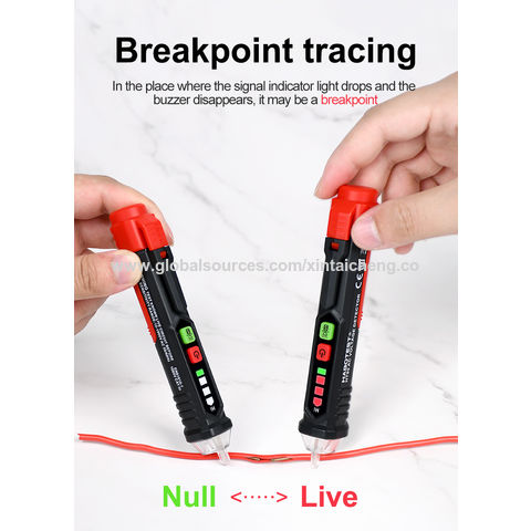 China HT90 LED Display 50/60Hz AC 12V to 1000V AC Noncontact Voltage ...