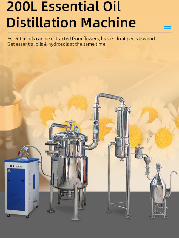 China Extracting Making Equipment Natural Plant Vacuum Steam Rose ...