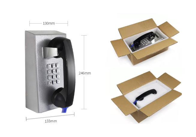 SIP Phone Prison Inmate Anti-Vandal Telephone, Anti-Vandal Telephone ...