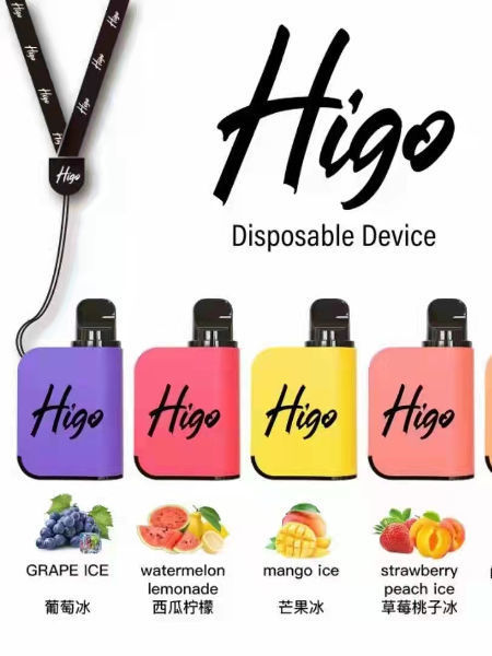 China Customizable disposable electronic cigarettes Higo 4000puffs ...