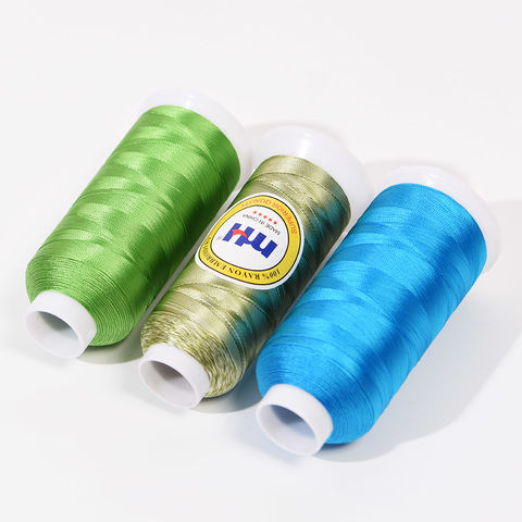 China Viscose Rayon Embroidery Thread 300D/1 Machine Embroidery Thread ...