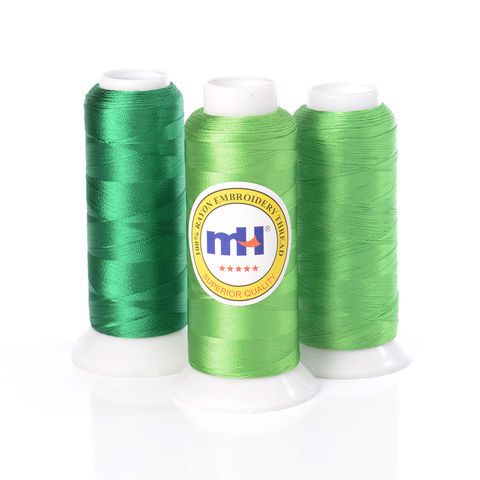 China Viscose Rayon Embroidery Thread 300D/1 Machine Embroidery Thread ...