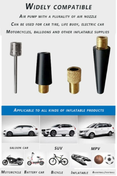 China Multi-function Tire inflators air charging pump with car jump ...