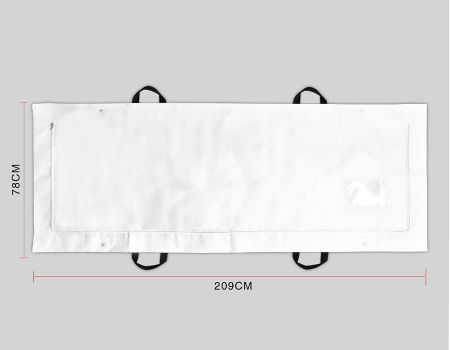 China PEVA Biodegradable Body Bag Human Remains Pouch with 6 Handle for ...