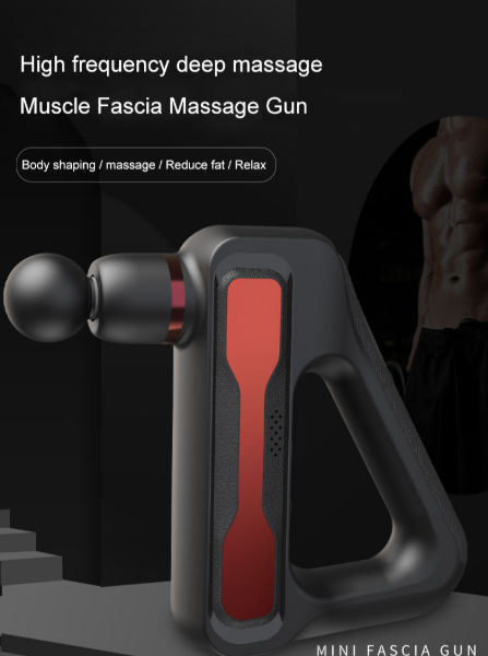 China Muscle Massage Gun Powerful Percussion Triangle Massage Gun For ...