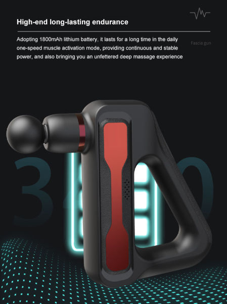 China Muscle Massage Gun Powerful Percussion Triangle Massage Gun For ...