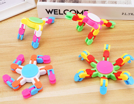 China Creative Wacky track Spinner mini Brain Teaser Spinner Toy snake ...