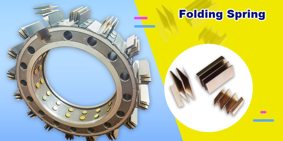 China Folding Spring with Zinc Plated Zigzag Flat Folding Leaf Sheet ...