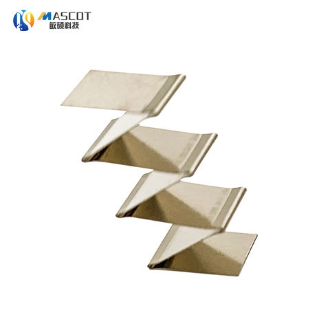 China Folding Spring with Zinc Plated Zigzag Flat Folding Leaf Sheet ...