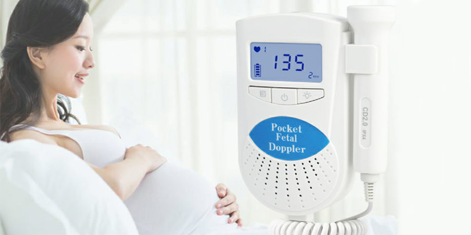 China Home Use Baby Heart Beat Monitor with Headphone Jack on Global ...