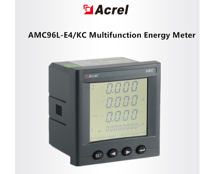 China Acrel PZ96L-E4/KC electric meter monitoring device electrical power analyzer power meter ...