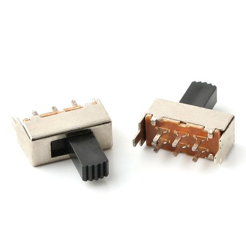 China Switch slide defond slide switch 2 position SS22F07-G12 Single ...