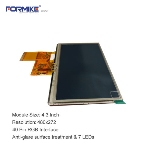 China 4.3 Inch LCD Screen, 4.3 Inch TFT LCD Display, 4.3inch 480x272 ...