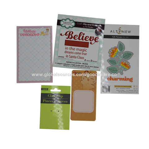 China Personalized Design Advertising Paper Header Card on Global ...