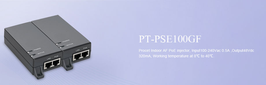 China Wall-mounted PoE Injector,15W PoE Midspan Injector 48Vdc 0.32A ...