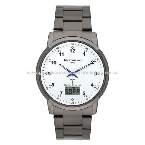 China Radio Controlled Watches,Digital Display Stainless Steel Quartz ...