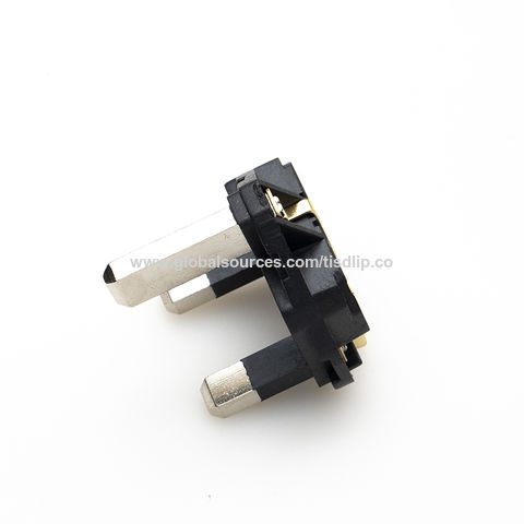 China 3 PIN UK Plug Insert Brass Electrical Pin on Global Sources,Brass ...