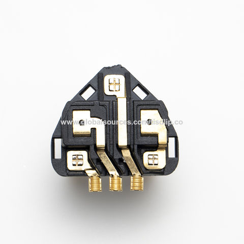 China Brass UK Pin Power Plug UK Pin Plug Insert Bridge on Global ...