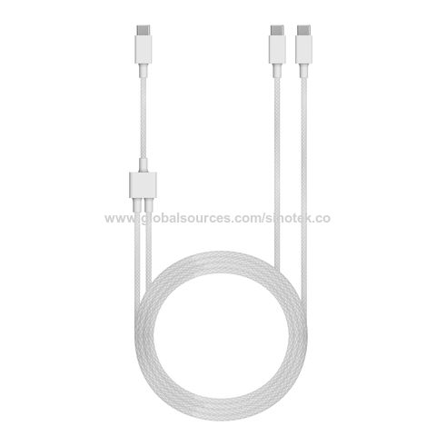 China Android Mobile Phone 2 in 1 Dual USB TYPE C Nylon braided pd ...