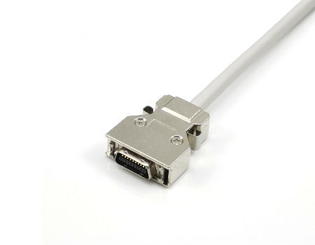 China SCSI HPCN 20pin computer data Cable Assembly Metal Shell and ...