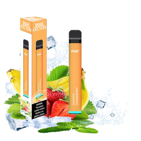 China Disposable vape Pod Vape Puff bar Vape pen MAK MAX 5% 1500 Puffs ...