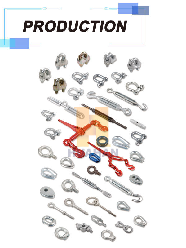 JIS Type Drop-forged Wire Rope Clip, Comes with Hot-dipped Galvanized ...