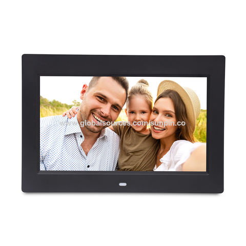 China 10 Inch Digital Photo Frames 1024*600 HD Screen Support Video ...