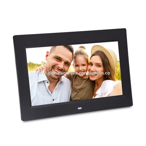 China 10 Inch Digital Photo Frames 1024*600 HD Screen Support Video ...