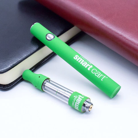 China Three voltages 380mAh Smart Cart Organic Green Vape Battery Pen ...