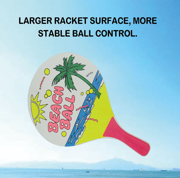 China Beach Rackets Sample Wooden Practical Anti-slip Beach Rackets ...